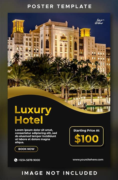 Luxury Hotel Conference Poster Images Free Download On Freepik