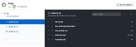 github actionsで並列テストをする amacou s blog