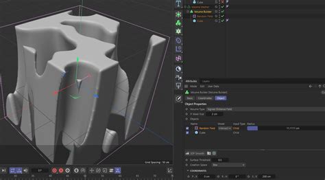 how to get more details in the new c4D volume builder 2023 version : r/Cinema4D