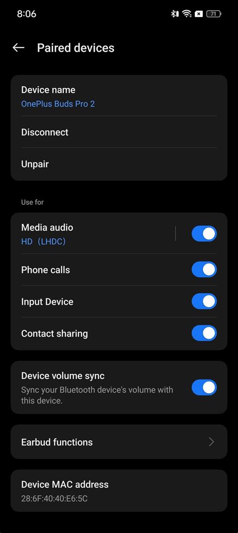 Help Needed Buds Pro 2 Functions Missing On Razer Phone Roneplus
