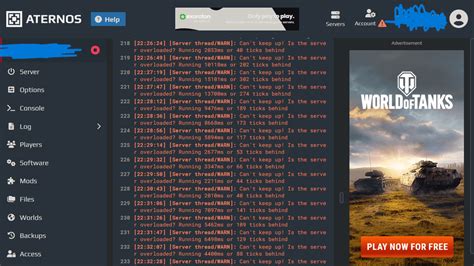 How Do I Prevent Server Overload Raternos