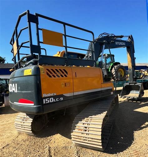Escavadeira Hyundai R150 Tratorex Tratores Máquinas E Equipamentos