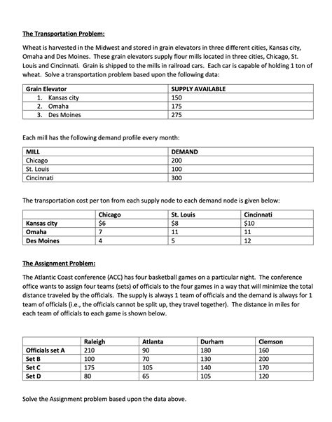 Solved Answer This Question Based Upon The Transportation