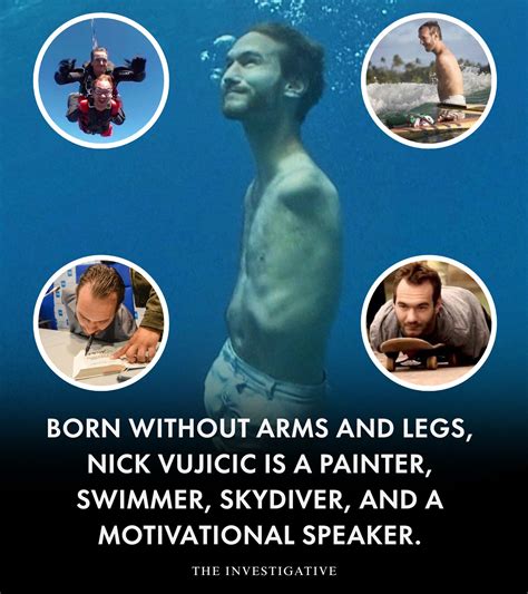The Investigative Nick Vujicic No Arms No Legs No Limits Born
