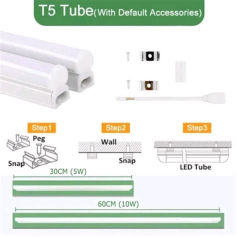 Jual Lampu Tl Led T Tube W W W W Lampu Bohlam Led Shopee Indonesia