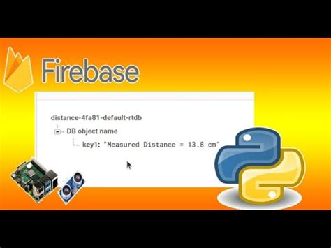 Python Firebase Realtime Databse Send Data From Raspberry Pi To