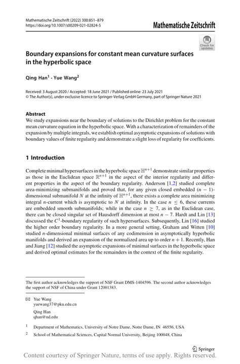 Boundary Expansions For Constant Mean Curvature Surfaces In The Hyperbolic Space
