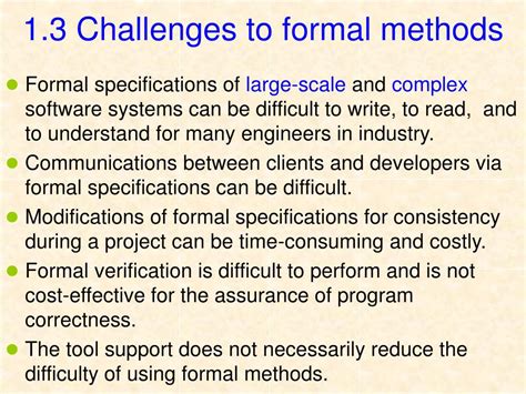 Ppt Formal Engineering Methods For Software Development An Introduction To Sofl