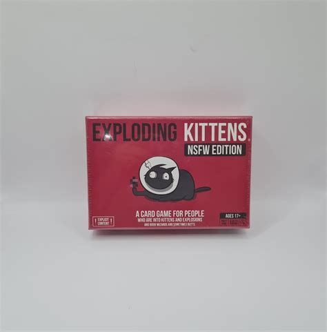 Brand New Exploding Kittens NSFW Edition Card Game Hobbies Toys Toys Games On Carousell