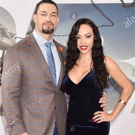 Roman Reigns And His Wife Galina At The Hobbsandshaw Premiere Roman