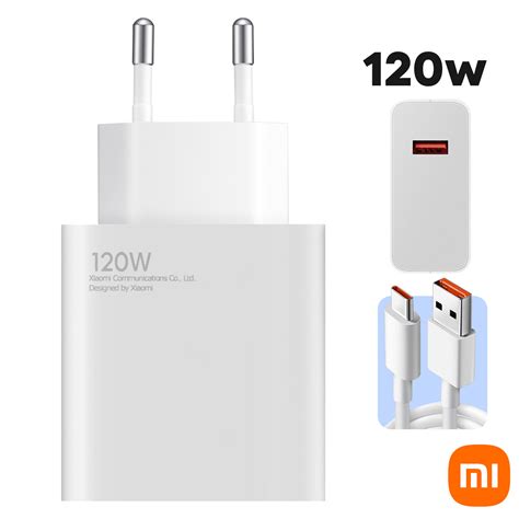 Chargeur Mural USB Xiaomi 120W Câble pour Honor Magic 7 Pro Français