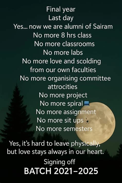 🌟today Marks The Conclusion Of An Incredible Chapter—my Engineering Mahalakshmi Piramanathan