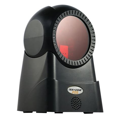 High Quality Laser Flatbed Barcode Scanner 20 Lines Desktop Omnidirectional Bar Code Reader With