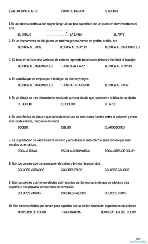 Palabras Variables E Invariables Ficha Interactiva Topworksheets