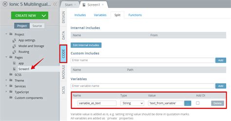 Ionic Internationalization Sample App Ionic Internationalization Sample App