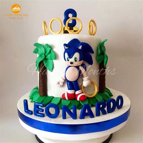Cake Sonic Pastel De Cumpleaños De Sonic Torta Sonic Tortas Temáticas