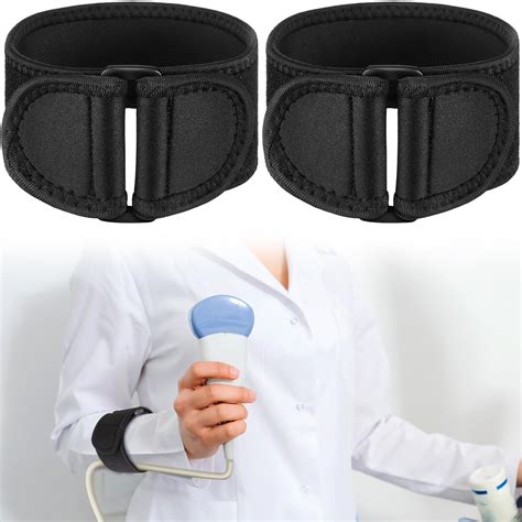 Buy Nuanchu 2 Pcs Ultrasound Probe Cable Brace Black Adjustable