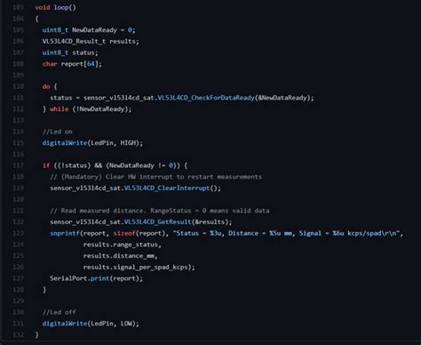 arduino adafruit vl53l4cd time of flight distance sensor adafruit