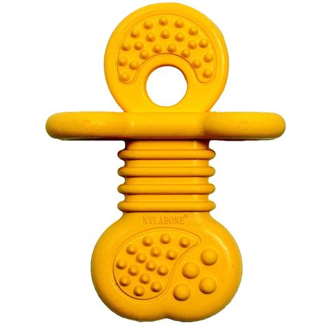 Puppys Vanilla Treat Nylabone Rubber Teether