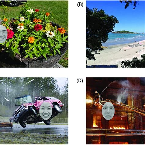 A Typical Visual Stimulus Of Study 2 A A Visual Stimulus With A Man