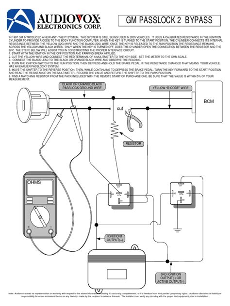 Gm Passlock 2 Pdf Computer Engineering Equipment