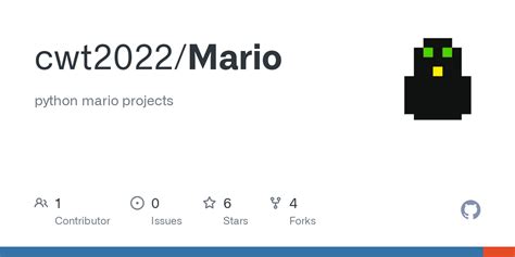 GitHub Cwt Mario Python Mario Projects
