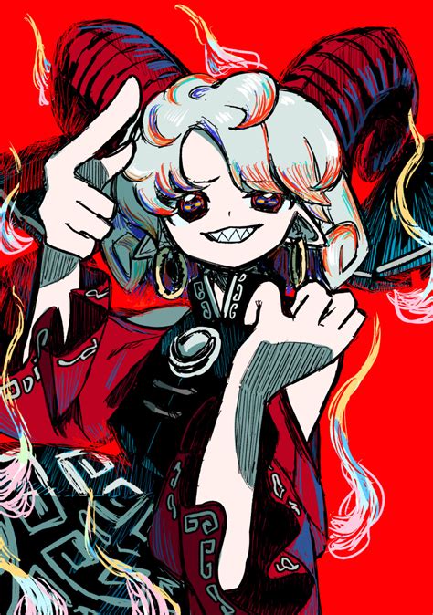 Neruzou Toutetsu Yuuma Touhou Highres 1girl Blue Dress Curly Hair