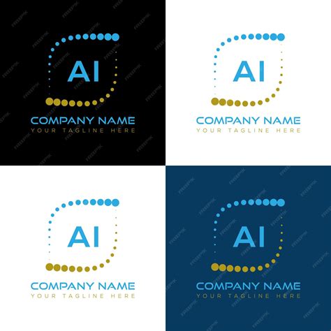 Premium Vector Ai Initial Modern Logo Design Vector Icon Template