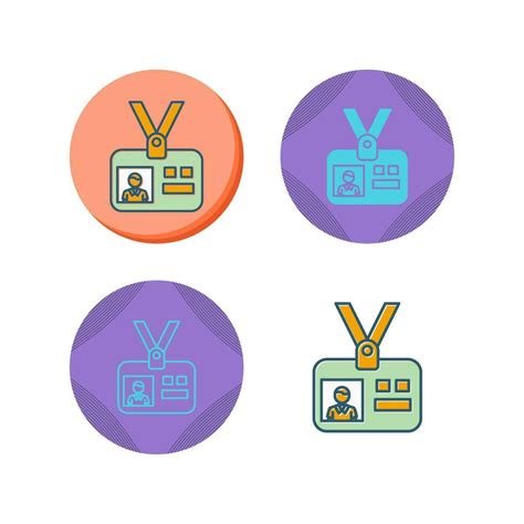 Id Card Vector Icon 28733322 Vector Art At Vecteezy