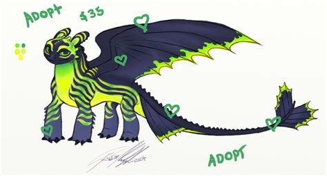 Adopt Httyd Fury Titanwing Nouveaumoons Ko Fi Shop