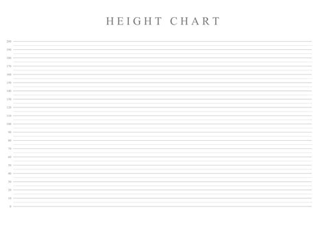 Height Chart Template Free Download By Alexander Blackday On Deviantart