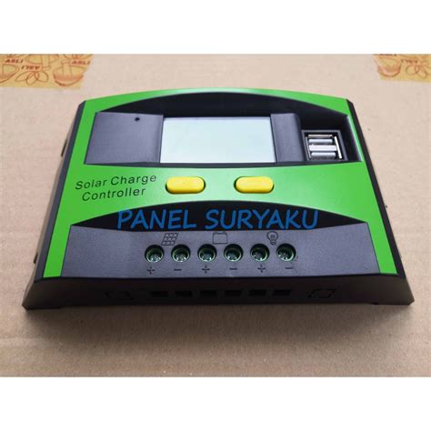 Jual Auto Solar Charge Controller 30a 40a 50a 60a 12 24v Berkualitas