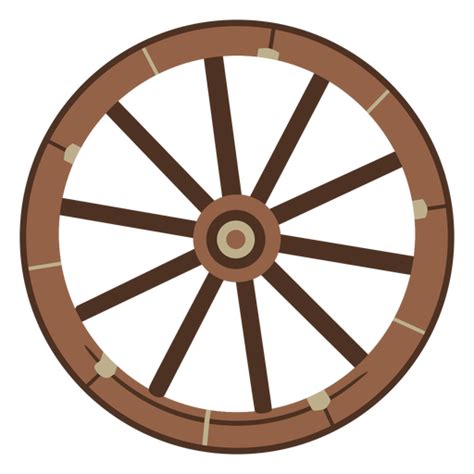 Wooden Wagon Wheel