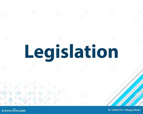Legislation Modern Flat Design Blue Abstract Background Stock Illustration Illustration Of