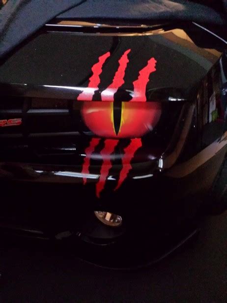 Headlight Scratch Decal