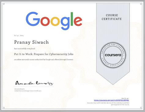 Pranay Siwach On Linkedin 🎉 Excited To Share That Ive Completed The