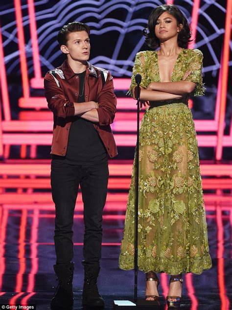 Mtv Awards Spider Man Homecoming Clip Shown Daily Mail Online