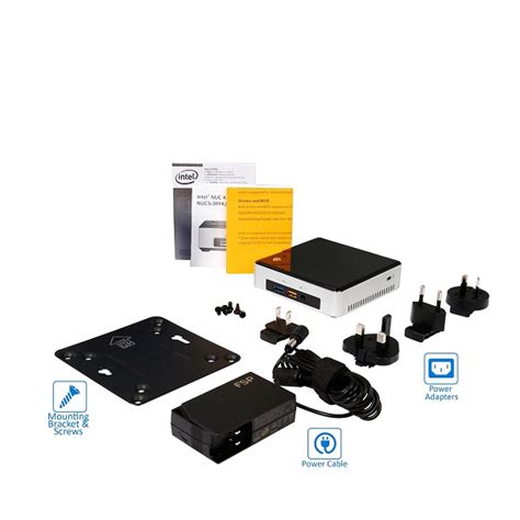 Intel Nuc5i3ryk Mini Pc Intel Core I3 5th Gen 8gb 256gb Ssd Excellent Condition