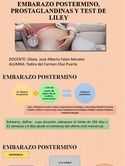 Embarazo Postermino Pdf El Embarazo Parto