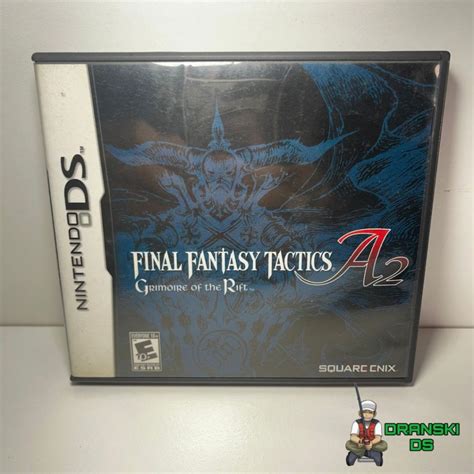 Final Fantasy Tactics A2 Grimoire Of The Rift Ds Shopee Brasil