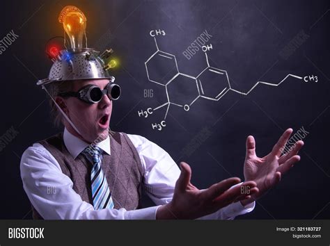 Nerd Presenting Image And Photo Free Trial Bigstock