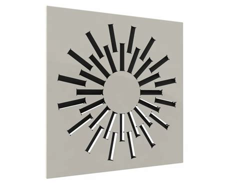 Powder Coated Swirl Diffuser Shape Square At ₹ 5600piece In New