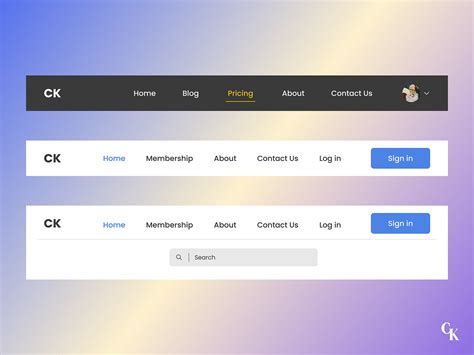 Header Ui Designs Themes Templates And Downloadable Graphic Elements On Dribbble