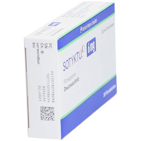 Sotyktu 6 Mg Filmtabletten 28 St Mit Dem E Rezept Kaufen Shop Apotheke