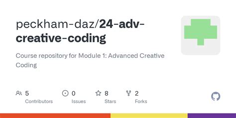 24 Adv Creative Codingfinalprojectbriefmd At Main · Peckham Daz24