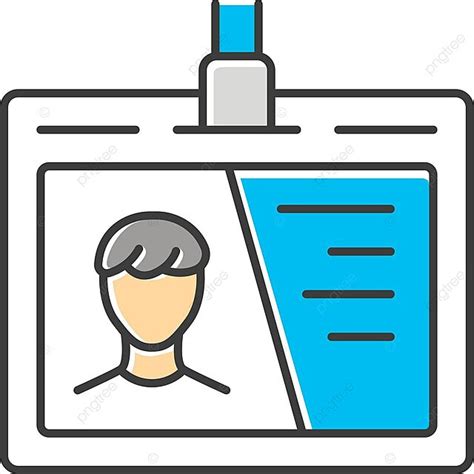 Vector Id And Access Pass Icons With Photo Vector Businessman Vector Licence Png And Vector