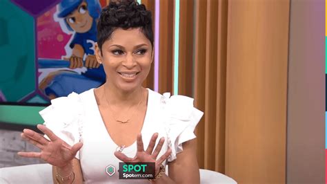 Express Ribbed V Neck Ruffle Sleeve Bodysuit Worn By Jericka Duncan As Seen In Cbs Mornings On