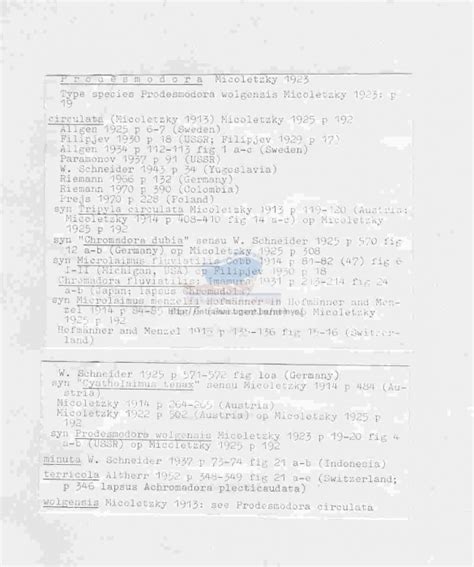 Foraminifera The World Foraminifera Database