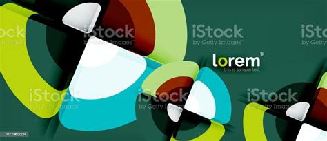 원과 삼각형이 기하학적 추상 배경입니다 비즈니스 또는 기술 프레 젠 테이 션 또는 웹 브로셔 커버 벽지 유행 추상 레이아웃 템플릿 0명에 대한 스톡 벡터 아트 및 기타