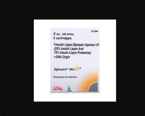 Eglucent Rapid 100iu Per Ml Solution For Injection 100 Iuml At Rs 950